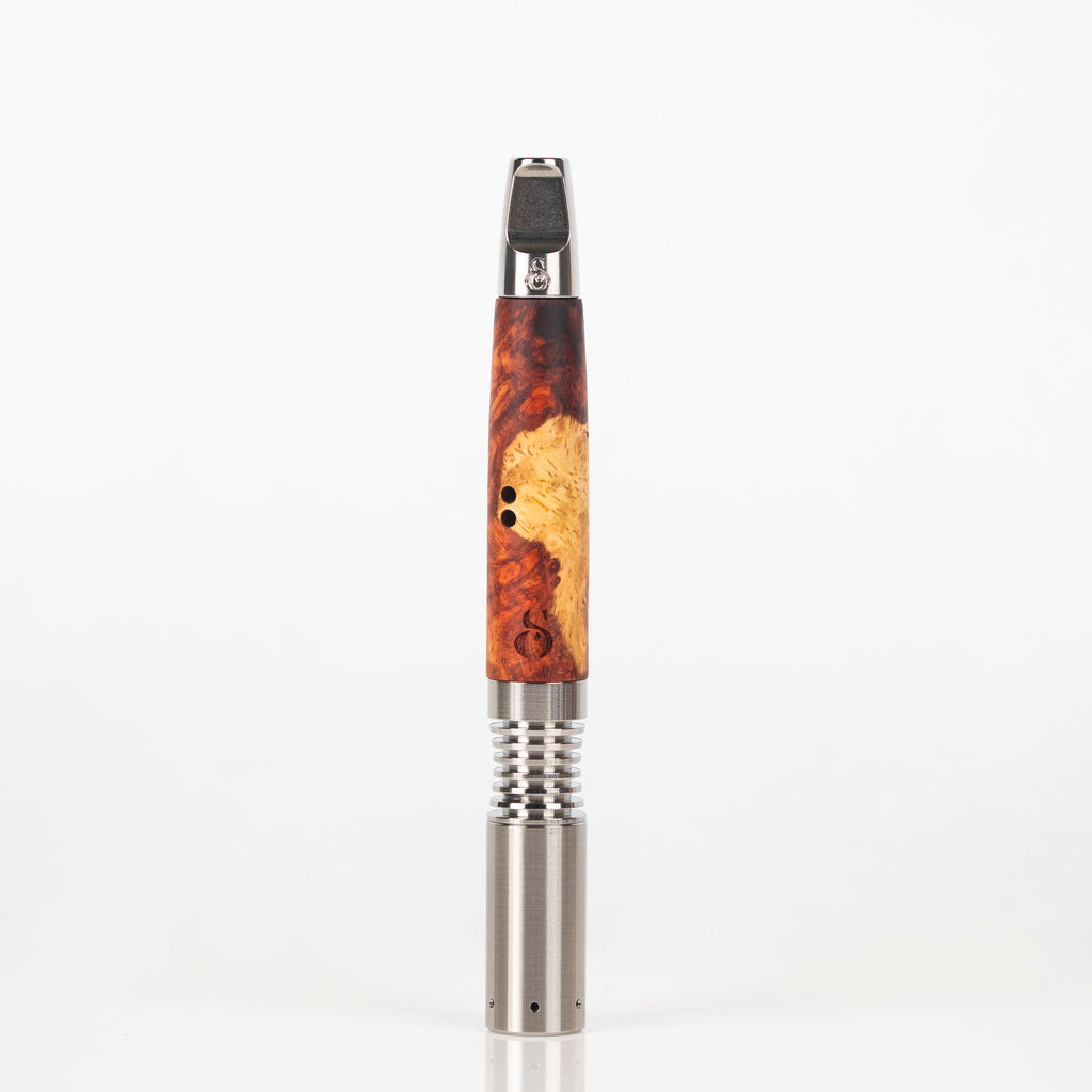 Simrell: Shorty 2 Tone Amboyna Burl MVS